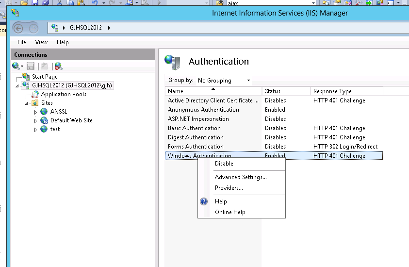 Active Navigation web interface shows "ServiceActivationException ...