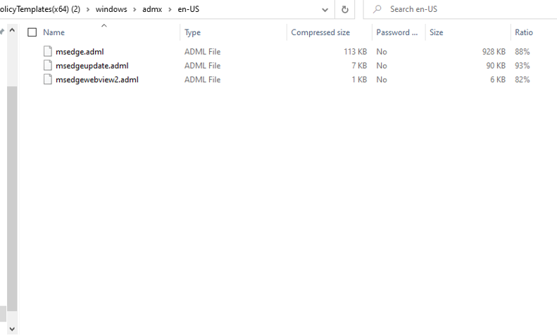 Allow intranet zone file URL links from Edge